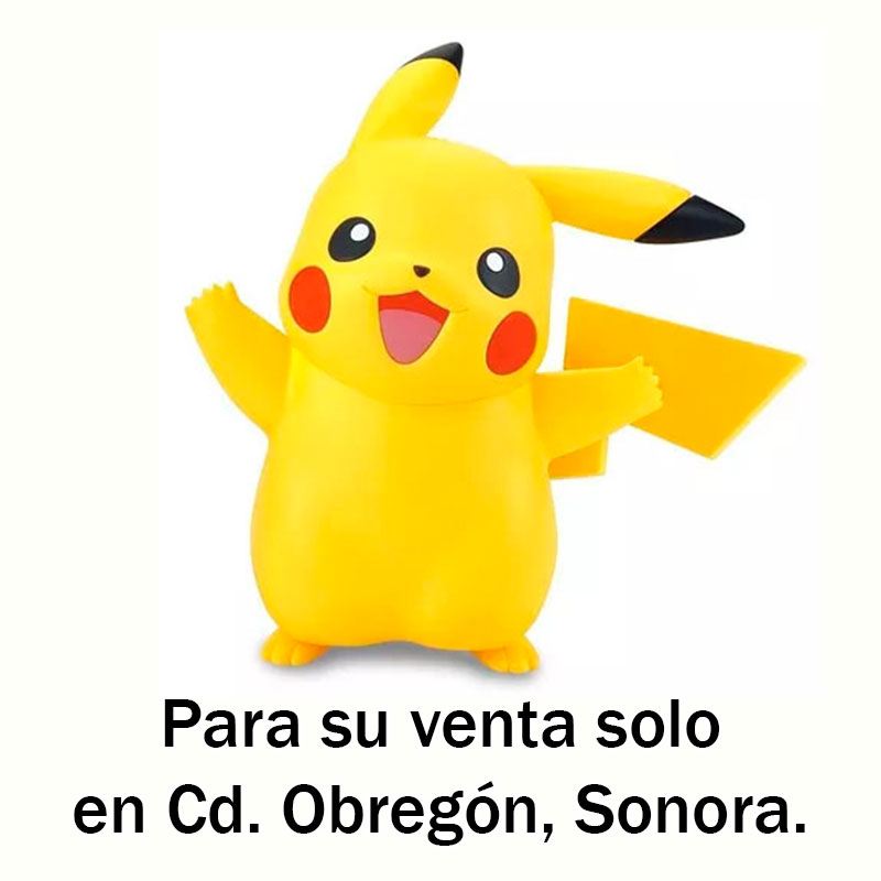 Pokémon Model Kit Quick!! 01 Pikachu - Desierto Robot