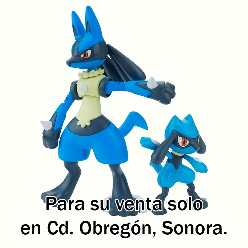 Re1 Pokémon Model Kit Riolu & Lucario - Desierto Robot
