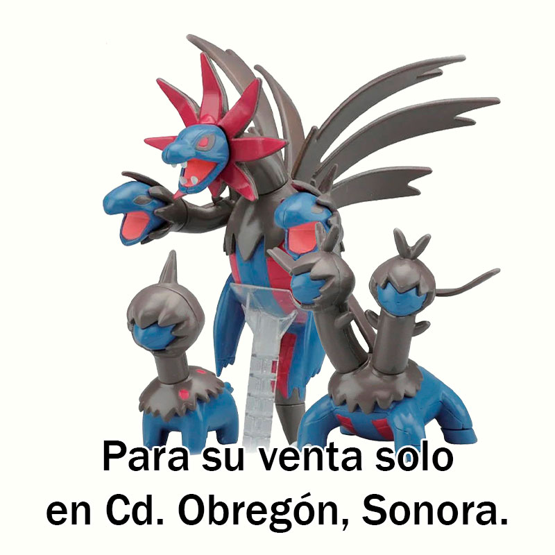 Pokémon Model Kit Hydreigon Evolution Set - Desierto Robot