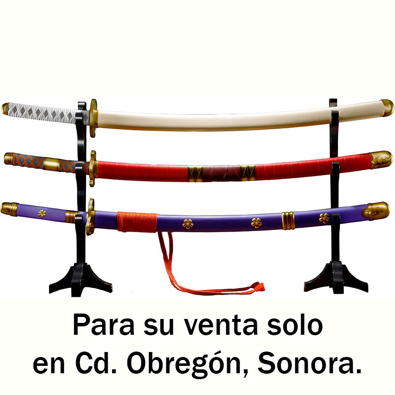 Proplica Roronoa Zoro Three Sword Style set (Wado Ichimonji, Sandai ...